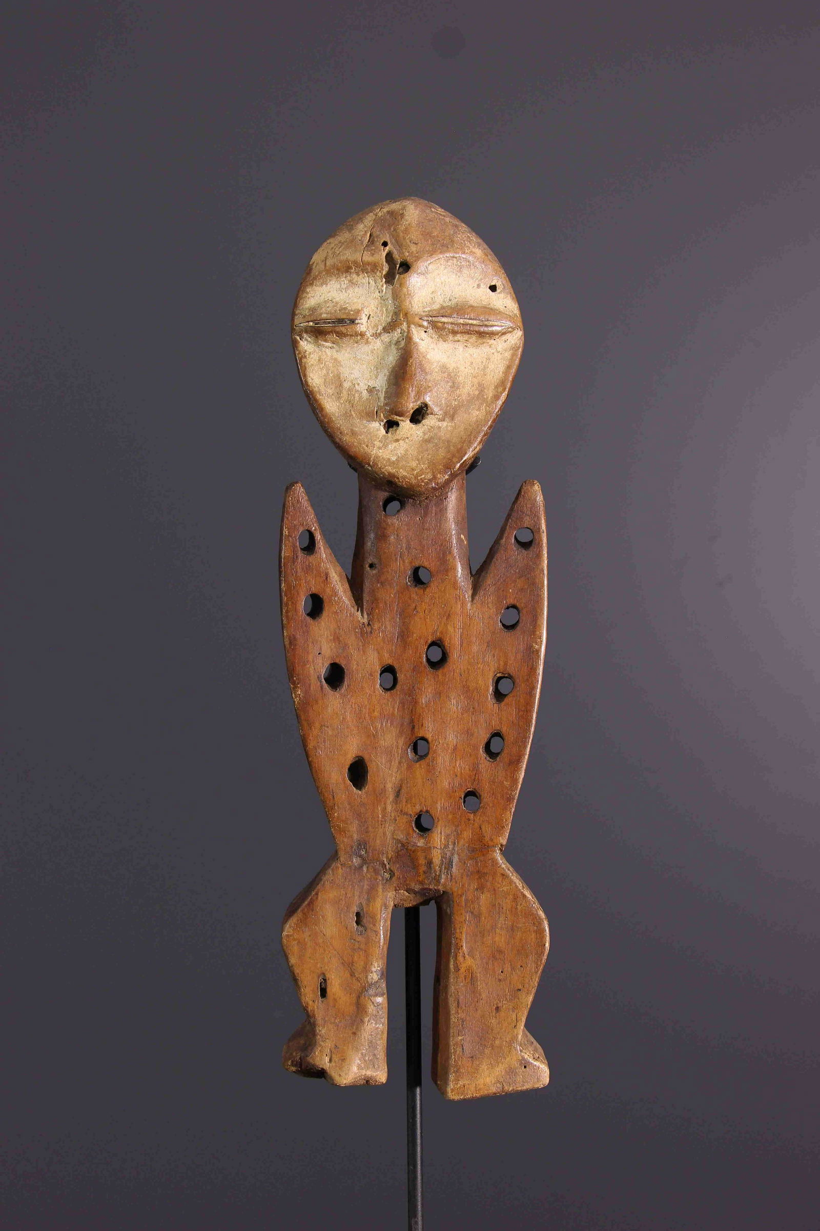 Sculpted Figure Lega Kasangala/katanda Drc Congo