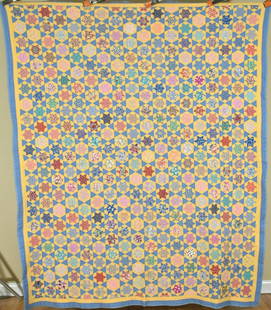 Buy 30's Touching Stars Quilt | Jasper52 In Ny
