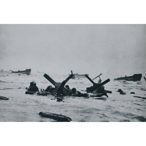 Robert Capa D Day, Normandy Beach, 1944