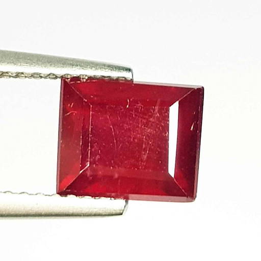 3.27 Ct Natural Ruby Octagon Cut