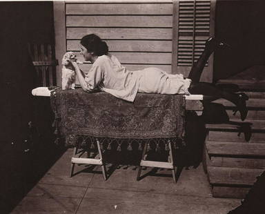 Buy E. J. Bellocq - Storyville Prostitute With Dog, C. 1912 | Jasper52 ...