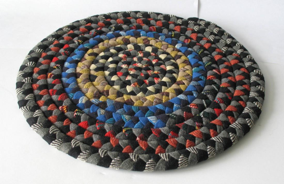 Vintage Braided Mat