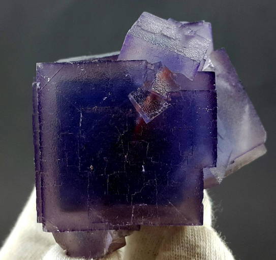 Fluorite , Color Change, Beautiful Color Change Phantom
