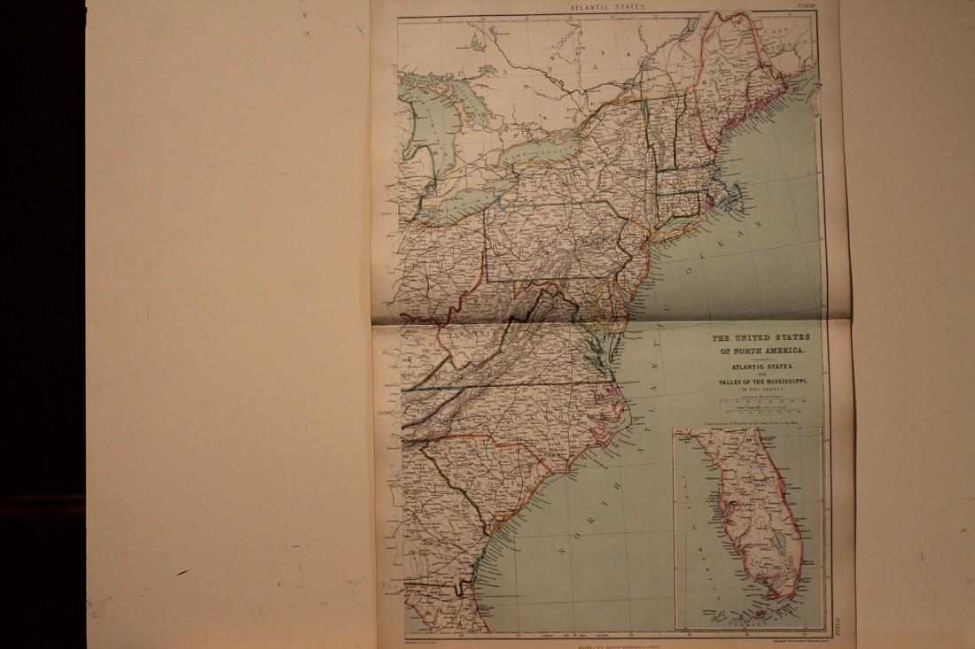 1882 Map of the US East Coast - Mar 17, 2021 | Jasper52 in NY