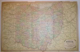 1818 Map of Ohio - Feb 28, 2016 | Main Auction Galleries in OH