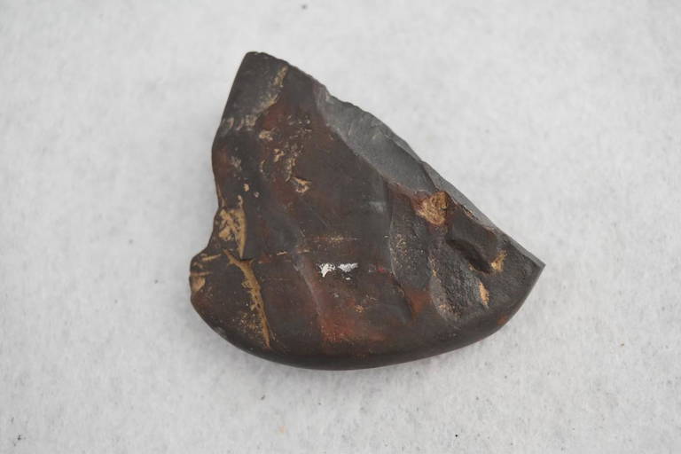 2 3/4" Hematite Tool, Native American Artifacts