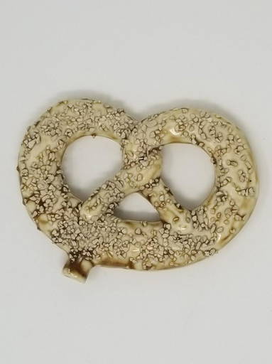 Early Ceramic Pretzel Flask