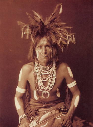 Edward Curtis A Snake Priest Hopi, 1900
