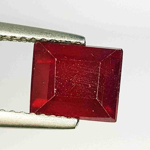 3.15 Ct Natural Ruby Octagon Cut