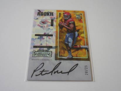 2017 Contenders Patrick Mahomes Rookie Card