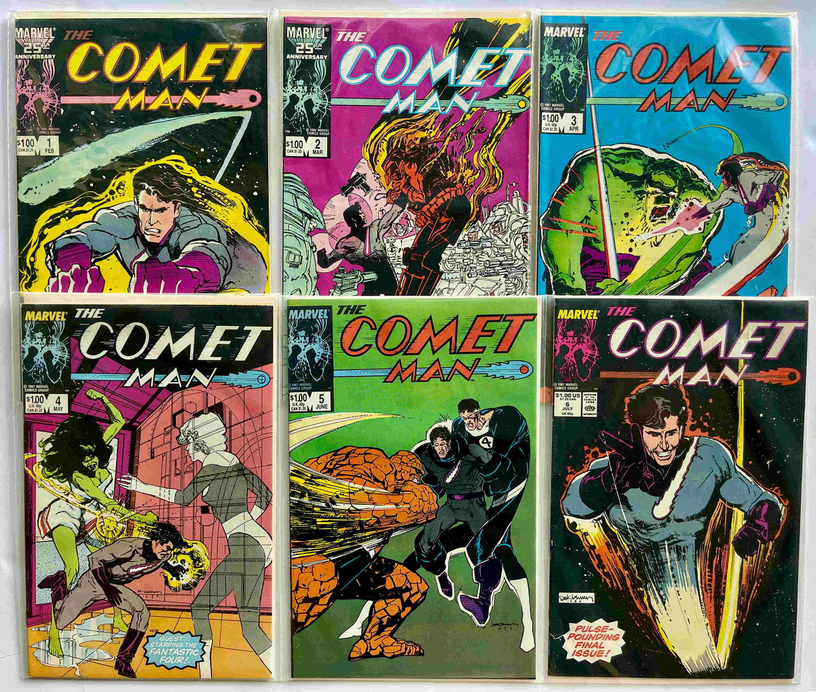 The Comet Man #1 6 Complete Run