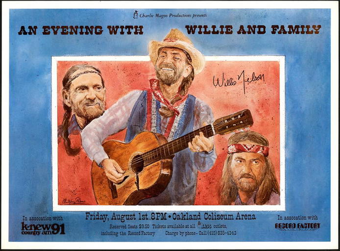 1980 Willie Nelson Poster - Aug 05, 2021 | Jasper52 in NY