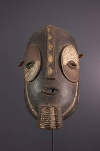 Buy Goma Bembe Zoomorphic Mask Congo Drc African Tribal Art 0790 ...
