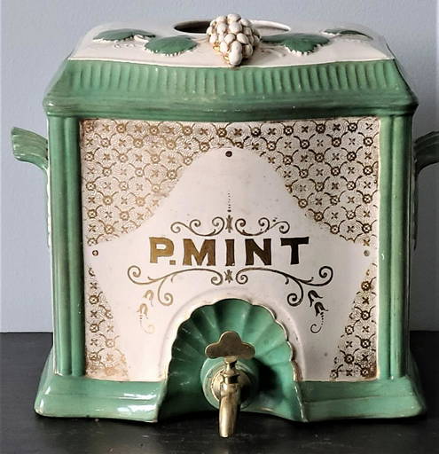 Ceramic Drink Dispenser "p. Mint" (peppermint)