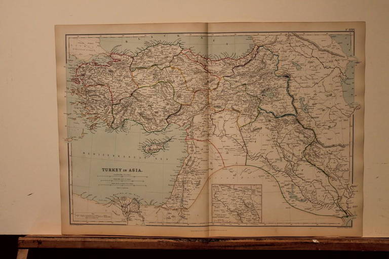 1882 Turkey Map