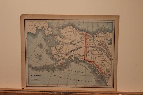 1890 Alaska Map