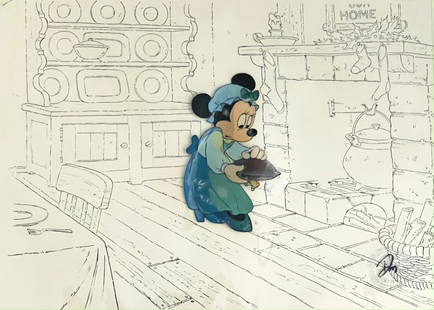 Walt Disney Minnie Mouse Animation Cel