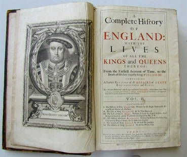 Complete History Of England By Rbt Brady 1685