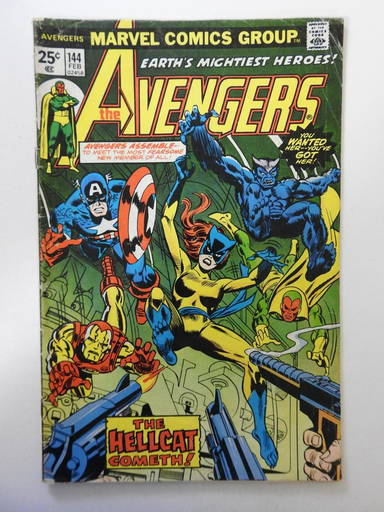 Avengers #144 First Appearance Of Hellcat! Mvs Intact!