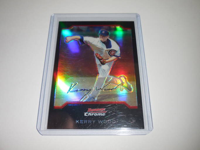 2004 Bowman Chrome Kerry Wood Refractor Chicago Cubs