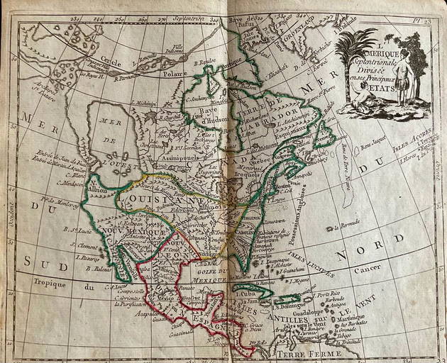 Colonial Era North America With The Rarely Seen Â€˜sea