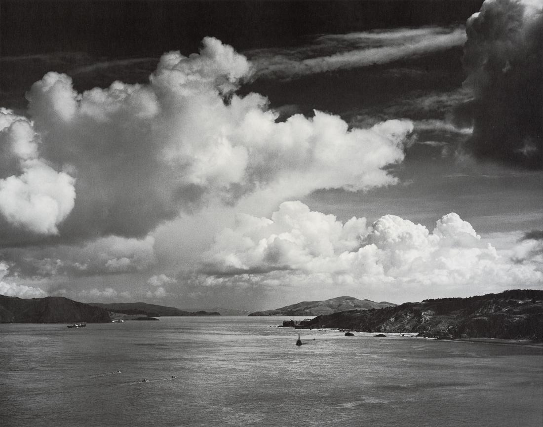 Ansel Adams The Golden Gate Before The Bridge, 1932