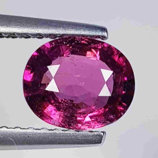 1.06 Ct Natural Rubellite Oval Cut