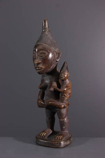 Kongo Yombe Pfemba Maternity Figure Drc Congo