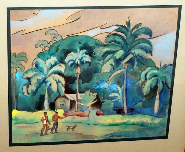 Hawaii Painting By Robert L. Eskridge (1891 1975)(beg)