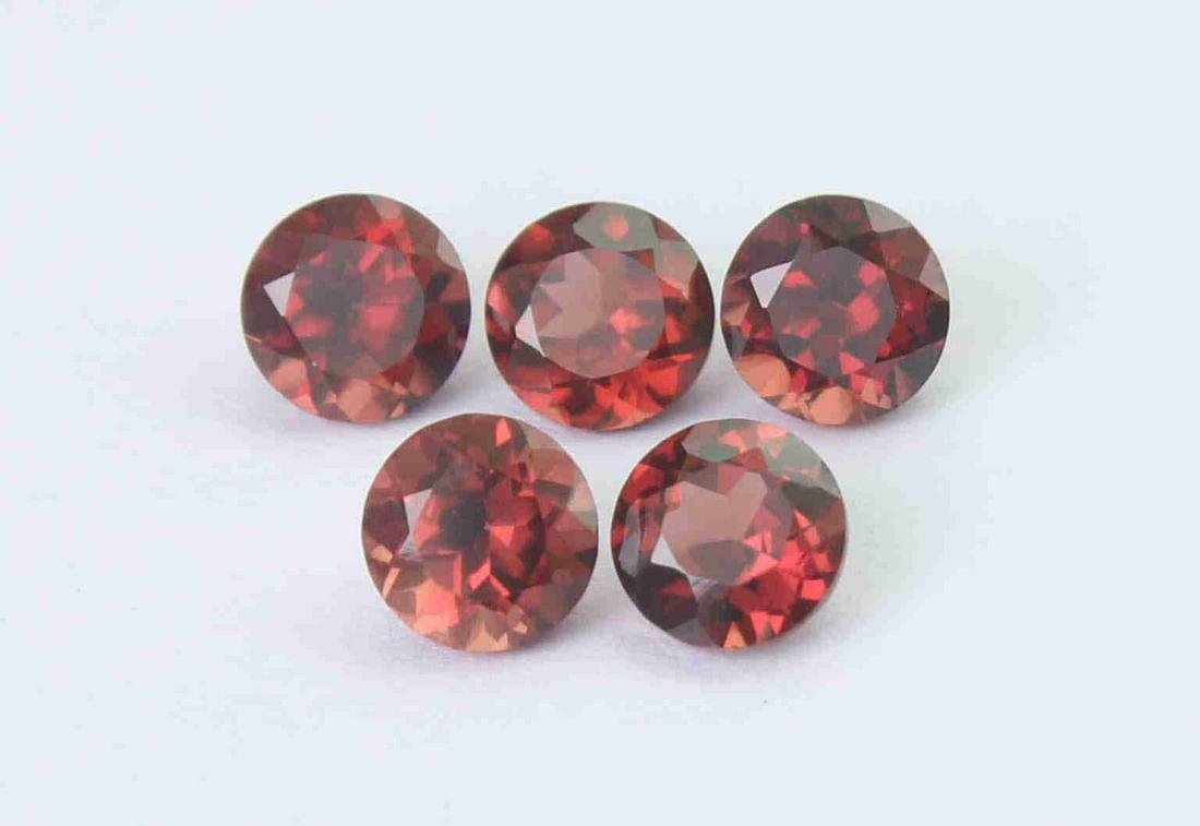 1.80 Cts Natural Almandite Garnet Set