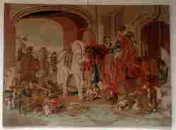 RARE PETIT POINT HOOKED RUG - Jun 03, 2021 | Jasper52 in NY