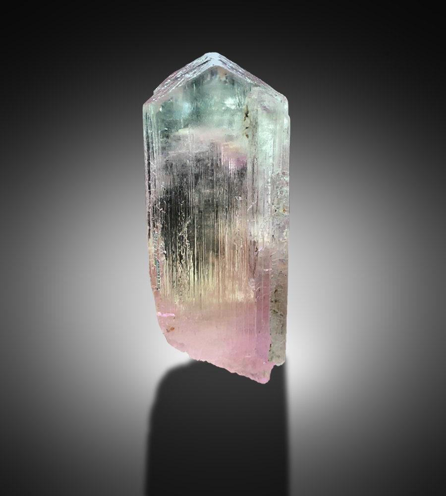 Kunzite Crystal , V-Shape Terminations And Undamaged Bi-Color Natural ...
