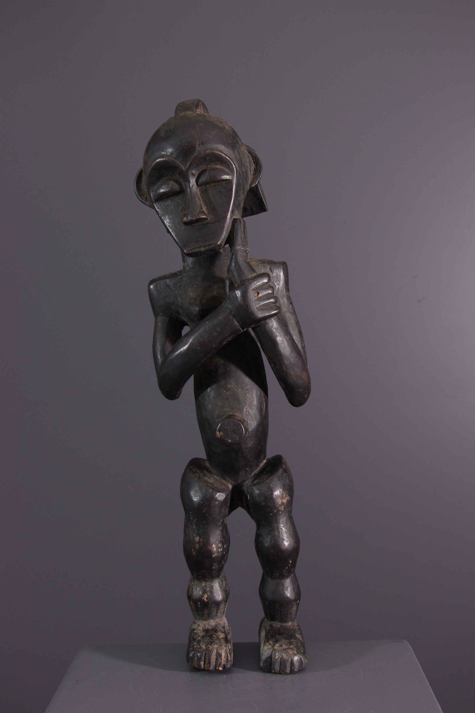 Figure Of Ancestor Of Reliquary Byeri Fang Gabon African Art Tribal Art