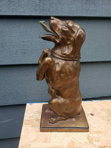 Ornate Figural dog letter licker moisture - Mar 24, 2022 | Jasper52 in NY