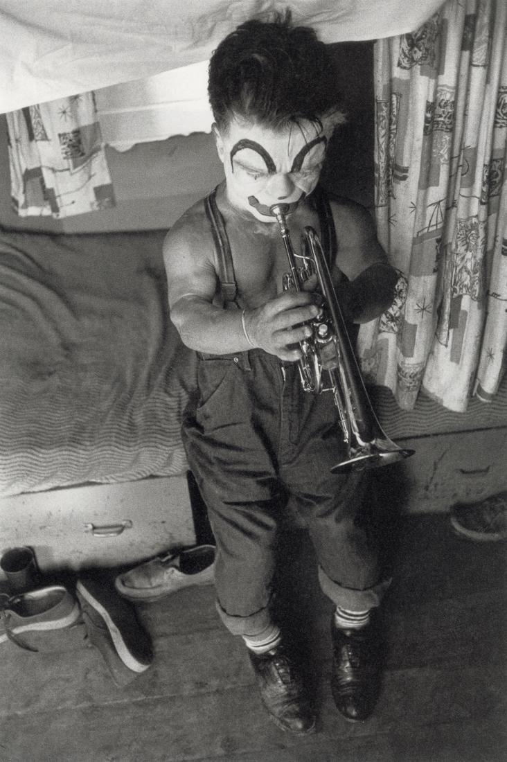 Bruce Davidson The Dwarf, Clyde Beatty Circus, 1958