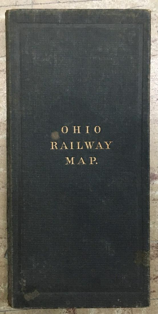 Railroad Map Of Ohio.