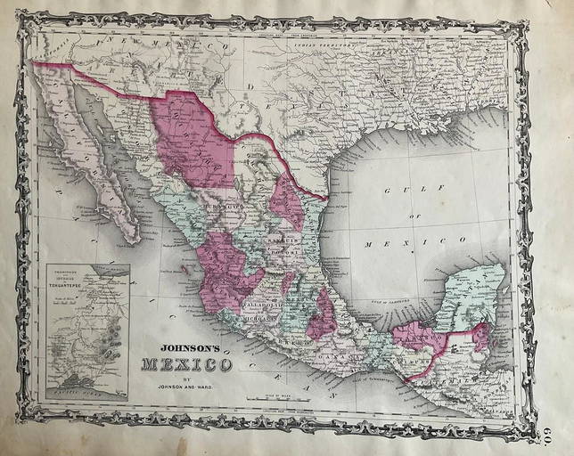 Mexico, 1862 by Johnson and Ward - Apr 19, 2022 | Jasper52 in NY