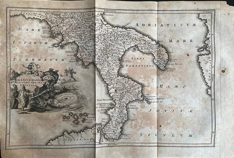 Ancient Southern Italy. Greek Cities Era. 1701 1706 By Christoph Cellarius