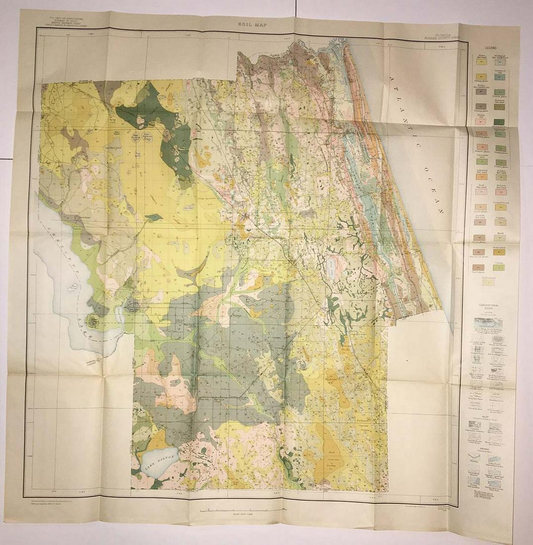 Soil Map Florida Flagler County Sheet