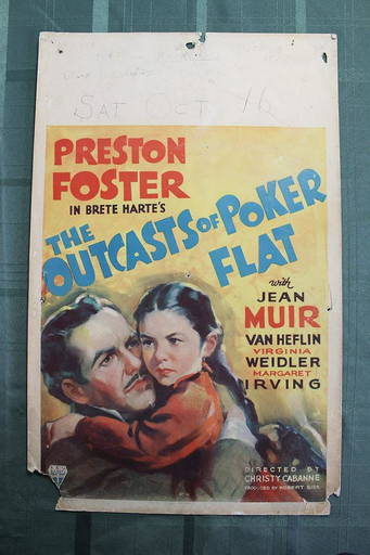 The Outcasts of Poker Flat (1937) US Window Card Movie Poster (#0148) on Jun 14, 2022 | Jasper52 ...