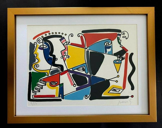 Juan Sebastian Barbera + Mexican Artist + Original Hand Signed Print + 9/50