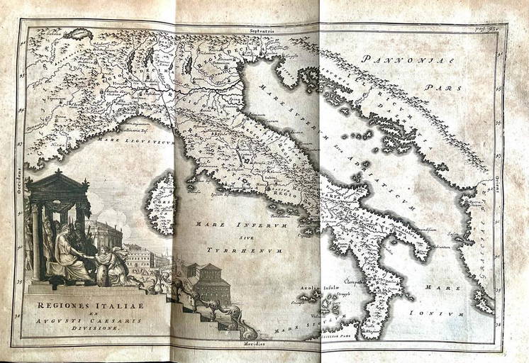 Regions Of Ancient Italy During The Era Of Augustus, 1701 1706 By ...