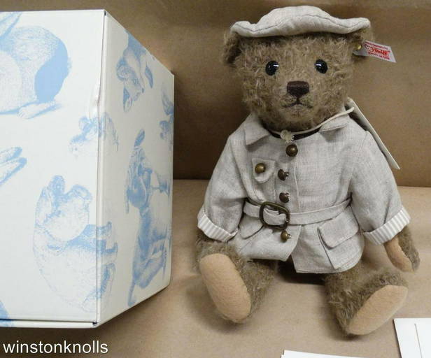 2013 Steiff Livingstone Teddy Bear Tan Brown Ltd Edition #00862 034985 ...