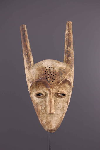 Lega Kayamba Mask Drc, Congo African Art Tribal Art