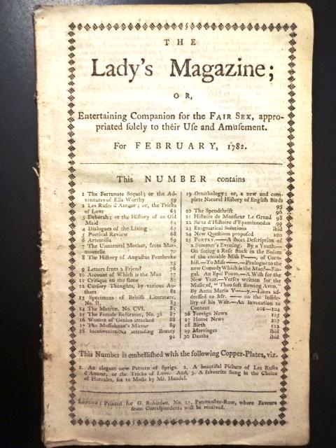 1782 Magazine Revolutionary War Handel Sheet Music - Sep 27, 2022 ...