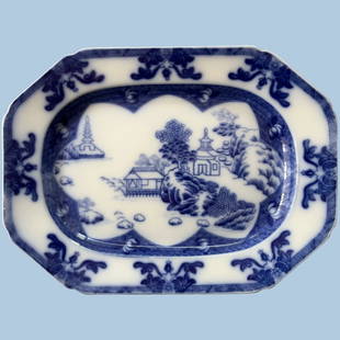 19th Century Spode Copeland Meat Platter