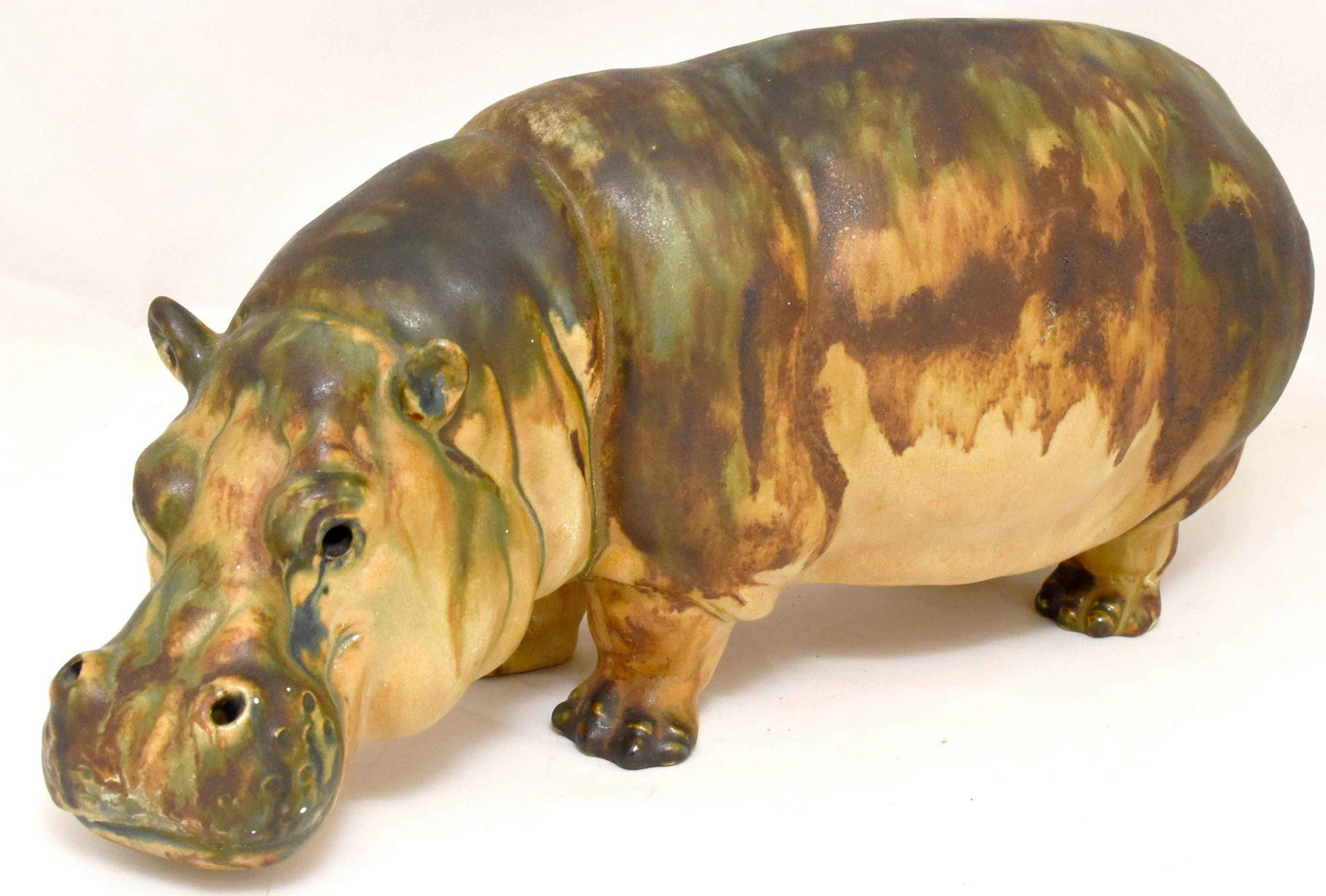 2 DaNisha Sculpture Hippo figurines - munimoro.gob.pe