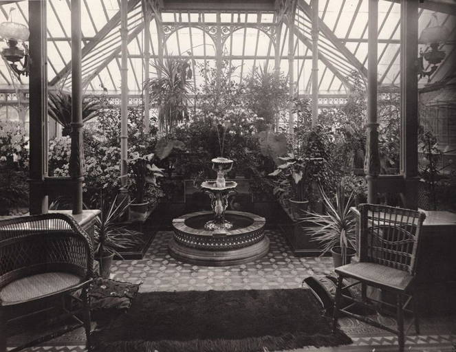 William Notman Conservatory, G. Stephens House, Montreal, 1884