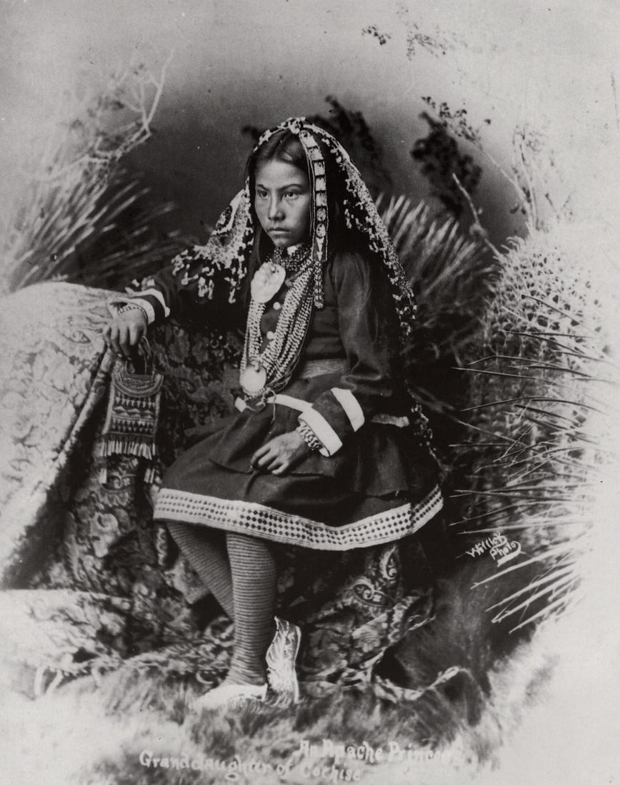 Ben Wittick An Apache Princess, Granddaughter Of Cochise, C.1886
