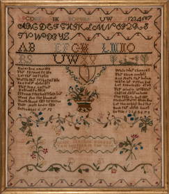 American Samplers for Sale at Auction